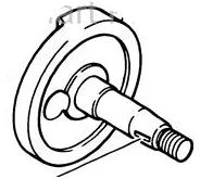 Yamaha PW50 Sidetap Krumtap Venstre - Ulvedal's